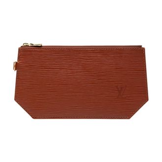 Louis Vuitton Pre-owned Vintage Epi Leather Pouch - Femme - Pre-owned - Brun - Taille: ONE Size
