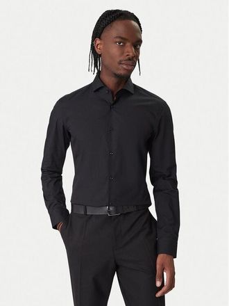 HUGO BOSS Hemd C-Jason 50293691 Schwarz Slim Fit