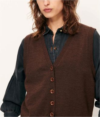 Sessun Gilet Sans Manches Giancarlo Laine M&eacute;rinos Sess&ugrave;n