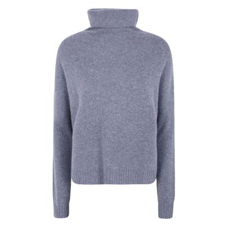 Kujten Kujten, Damen, Strickwaren, Blau, LGr&ouml;&szlig;e