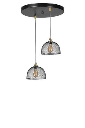 Opviq Elegant Black Chandelier, Metal Body, Adjustable Height 70 cm, Antique Coated Finish, E27 Socket Max 40W, Perfect for Modern Home D&eacute;cor