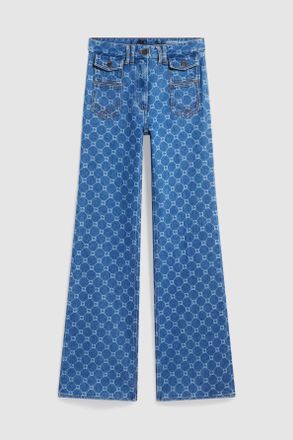 Gerard Darel Jean flare &agrave; monogramme - ANNA - Jeans