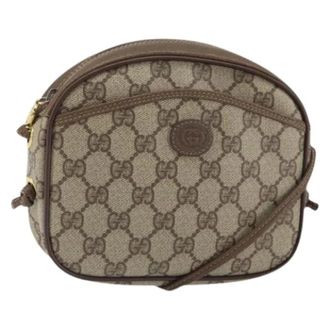 Gucci Sac bandouli&egrave;re en plastique Pre-owned - Femme - Pre-owned - Beige - Taille: ONE Size