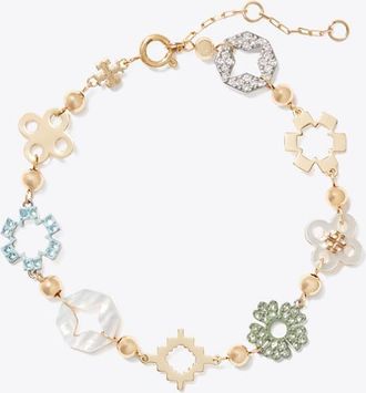 Tory Burch Damen Forget Me Not Pav&eacute; Bracelet