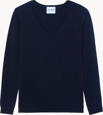 Kujten Pull cachemire femme col V - Pull Vicky