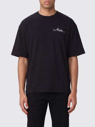Amiri T-shirt coupe relax en coton &agrave; &eacute;paules tombantes et imprim&eacute;