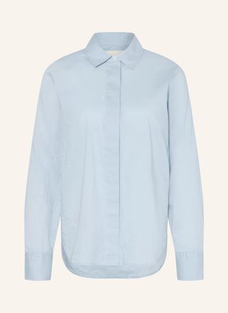 Closed Closed Oversized-Hemdbluse blau