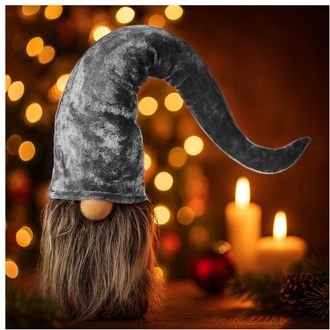 Com-Four Premium Weihnachts-Wichtel f&uuml;r die Weihnachtsdeko, winterliche Zwergen-Figur - Zipfelm&uuml;tze - skandinavische Deko-Trolle - schwedischer Gnom mit Bart u