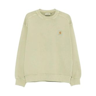 Carhartt Work in Progress Homme, Sweatshirts et sweats &agrave; capuche, Vert, Taille: XL Nelson Sweat