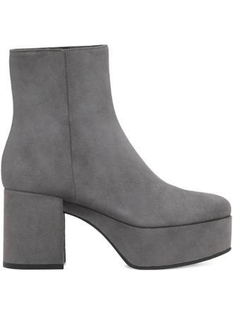 Gianvito Rossi Sally Stiefel mit Plateau - Grau