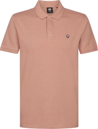 Petrol Industries Herren Poloshirt Kurzarm - Baumwolle - Klassischer Kragen - Herrenbekleidung - Braun - XXL