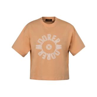 Moorer Femme, Tops, Orange, Taille: 32 FR T-Chemises