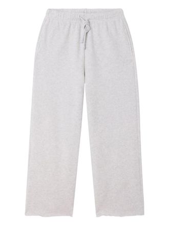 American Vintage pantalon de jogging Atubay &agrave; imprim&eacute; graphique - Gris