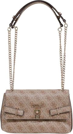 Guess Femme, Sacs, Beige, Taille: ONE Size Yesba Convertible Xbody Flap