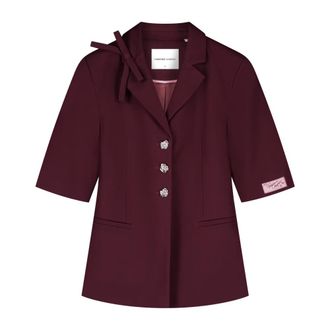 Fab By Fabienne Chapot Fabienne Chapot, Femme, Vestes, Rouge, Taille: 44 FR Blazer Colombine