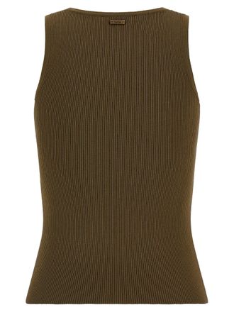 Max Mara Womens Bicolor Viscose Sleeveles T-Shirt