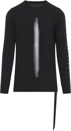 Rick Owens Level LS T - - Tops - Herren - Schwarzk - S