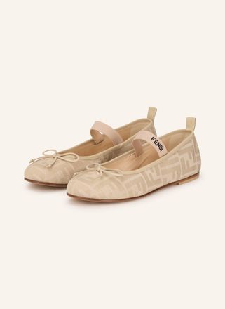 Fendi Ballerinas beige