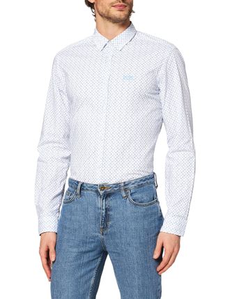 BOSS Herren BIADO_R Freizeithemd, per Pack Blau (Dark Blue 404), XX-Large (Herstellergröße: XXL)