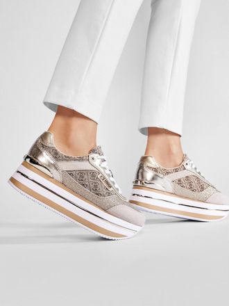 Guess Sneakers Guess Hansin2 FL5HNS FAL12 Goldfarben