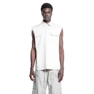 Rick Owens Hollywood Sleeveless Jumbo Shirt
