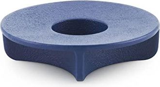 NORMANN COPENHAGEN Fe Teelichthalter, Gusseisen, blau, 11,2cm