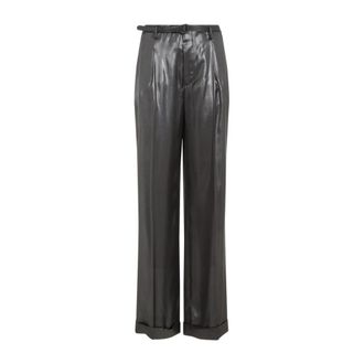 Ralph Lauren Acklie Bundfaltenhose - - Trousers - Damen - Grau - XS