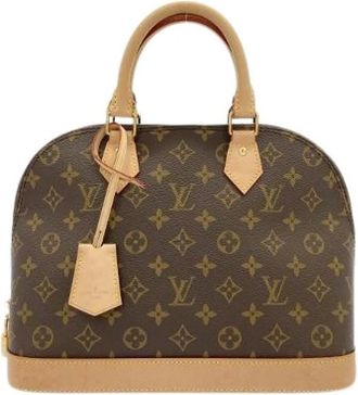 Louis Vuitton Sac Alma Monogram Pre-owned - Femme - Pre-owned - Brun - Taille: ONE Size