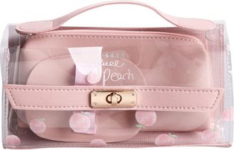 Holibanna FUNOMOCYA Transparentes Federm&auml;ppchen mit Rei&szlig;verschluss Tragbare Schreibwarentasche mit Gro&szlig;em Fassungsverm&ouml;gen Waschbare Kosmetiktasche f&uuml;r Frauen u