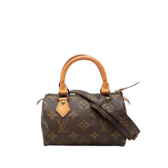 Louis Vuitton Mini Speedy Pre-owned - Femme - Pre-owned - Brun - Taille: ONE Size