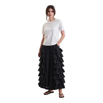 Bitte Kai Rand Wide Hosen - - Trousers - Damen - Schwarzk - S
