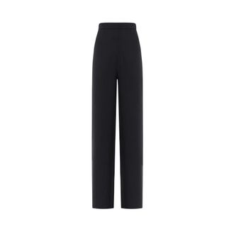 Max Mara Femme, Pantalons, Bleu, Taille: 40 FR Straight Pantalons