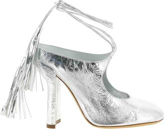 Dries Van Noten Mules - Argent