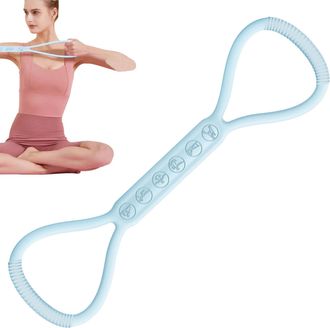 Generico Trainingsger&auml;t f&uuml;r R&uuml;ckentraining, Widerstandsb&auml;nder f&uuml;r Frauen, Schultertrainingsb&auml;nder, tragbares Trainingsger&auml;t, R&uuml;ckentrainingsg&uuml;rtel f&uuml;r Yoga, Ba