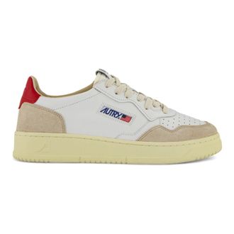 Autry Femme, Chaussures, Multicolore, Taille: 36 EU Vintage Baskets Leather Suede