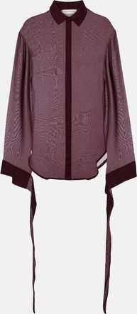 Frankie Shop Hemd Verlin aus Chiffon