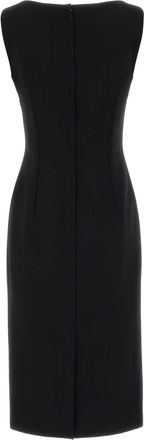 Dolce & Gabbana Sleeveless Sheath Dress - Black