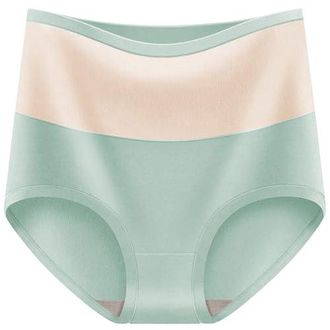 Generic Culotte Personnalisée pour Femme, sous-vêtements Thermiques épais et polairess, sous-vêtements Taille Haute en Cotons et Filles (Green, XL)