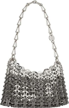Paco Rabanne Mesh Schultertasche - - Bags - Damen - Grau - ONE SIZE