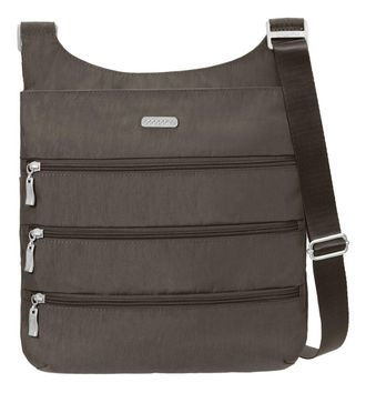 Baggallini Reisetasche mit großem Reißverschluss., Portobello, Einheitsgröße