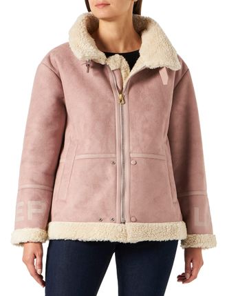 Replay Damen W7533.000.83506 Jacke, Rosa (Pink Salt 560), L