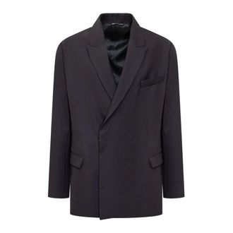 Costumein Homme, Vestes, Bleu, Taille: S Blazer Bleu Élégant à Double Boutonnage