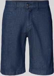 Pierre Cardin Bermudas in Denim-Optik mit Paspeltasche