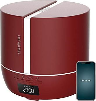 Cecotec PureAroma 550 Connected Granat Aroma Diffusor. Kapazit&auml;t 500ml, LED-Display, Lautsprecher, Bluetooth-Steuerung, App, 12-Stunden-Timer, 3 Betriebsmodi,
