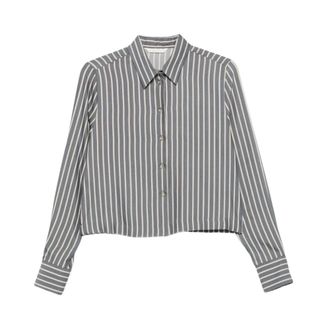 Xacus Chemise Anya - Femme - Blouses et Chemises - Gris - Taille: 38 FR