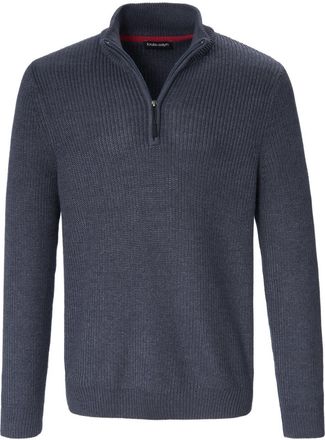 Louis Sayn Pullover Stehbundkragen Louis Sayn blau