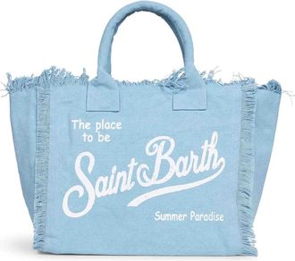 MC2 Saint Barth Femme, Sacs, Bleu, Taille: ONE Size Vanity Tote Bag