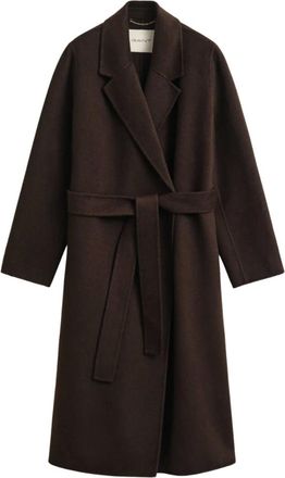 GANT Manteau Ceintur&eacute; fait main - Femme - Manteaux - Brun - Taille: 42 FR