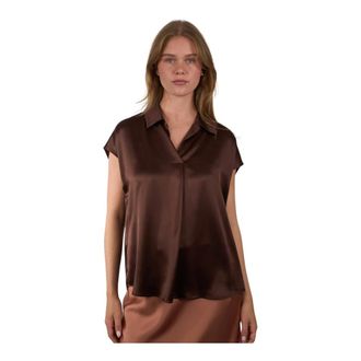 Luisa Cerano Damen, Blusen & Hemden, Braun, 3XLGr&ouml;&szlig;e