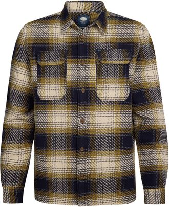 Petrol Industries Karierte Overshirt Sheboygan Blau L